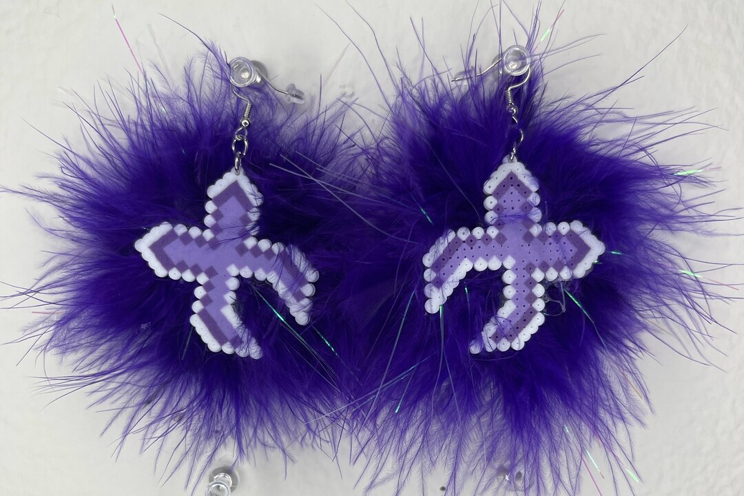 Custom Excision Perler Earrings - Etsy