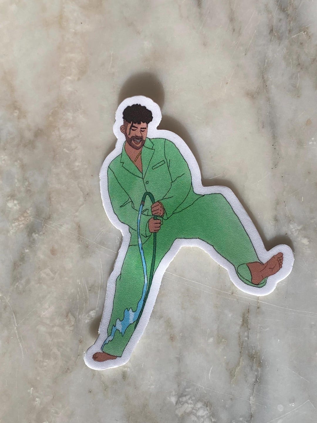 Bad Bunny Sticker - Etsy