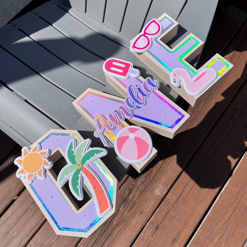 Floating Pool Letters - Etsy