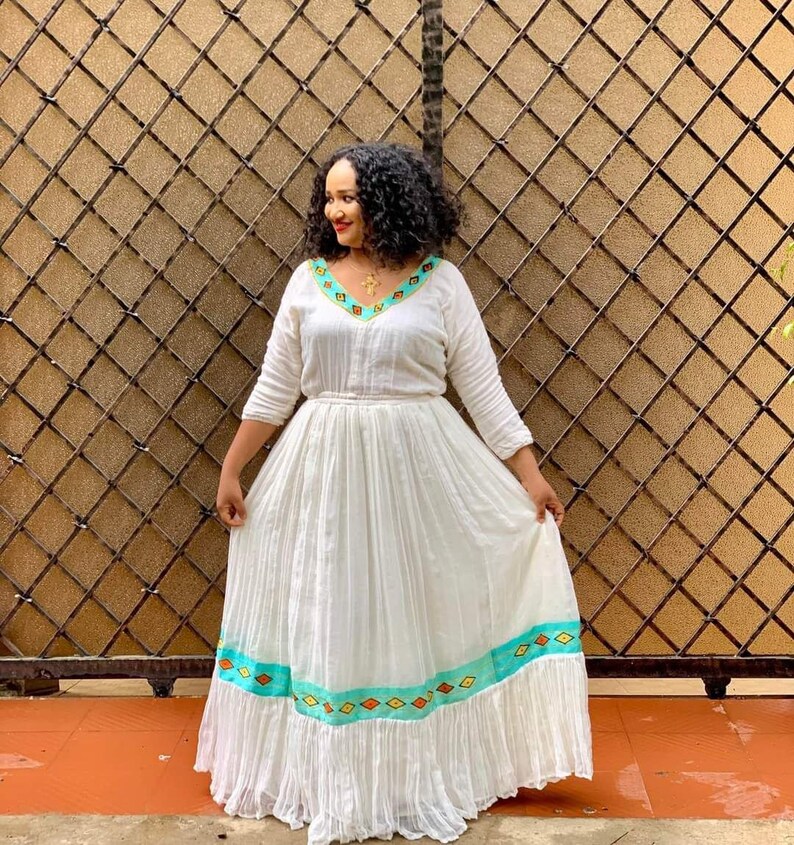 Habesha Kemise With Full Netela - Etsy