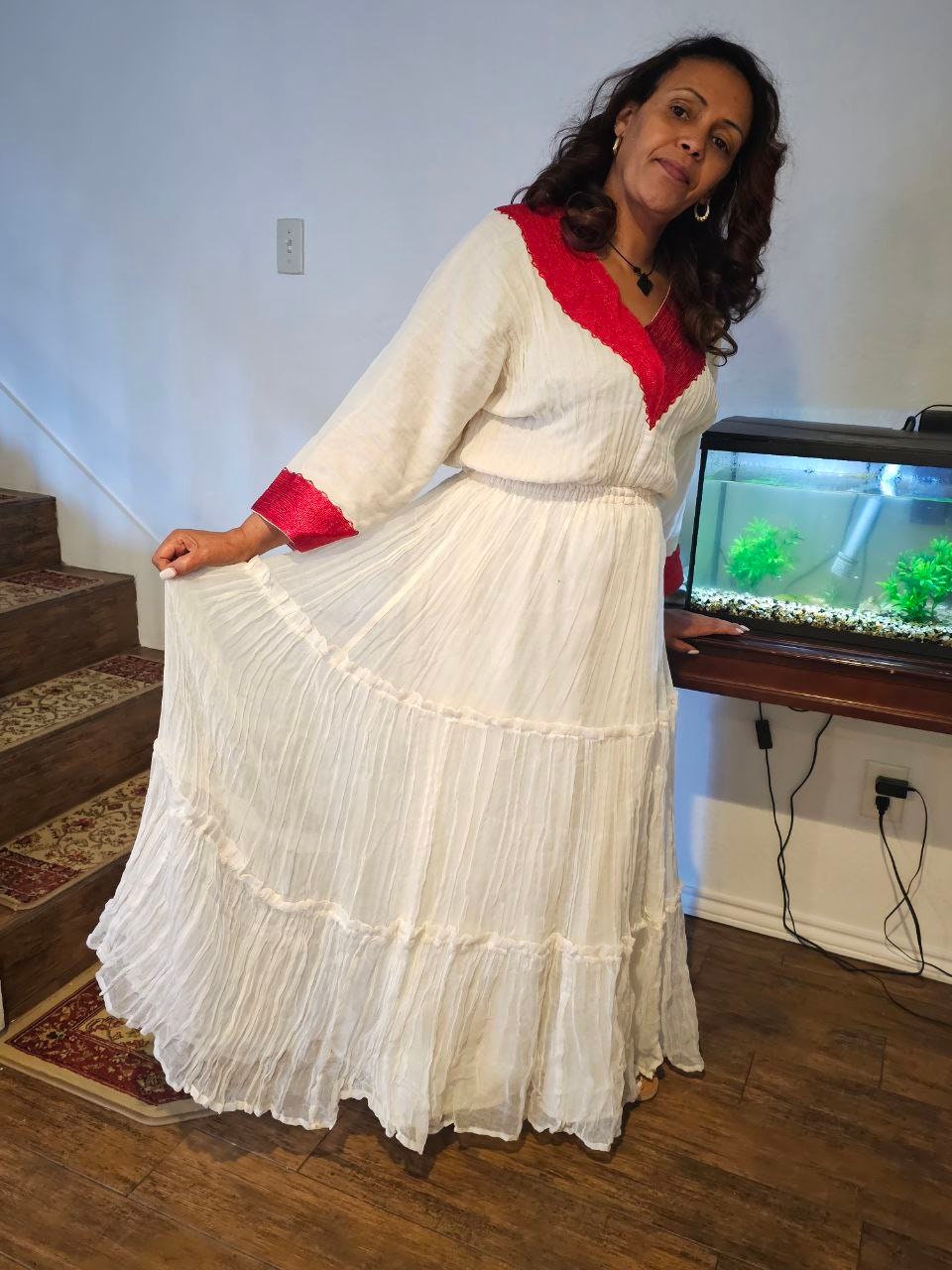 Habesha Kemise With Full Netela Perfect for Church and Celebrations - Etsy