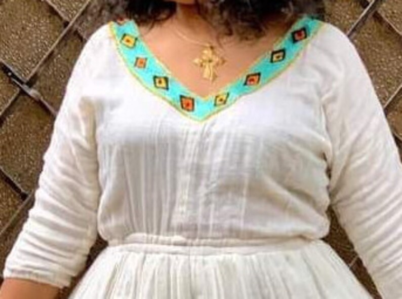 Habesha Kemise With Full Netela - Etsy