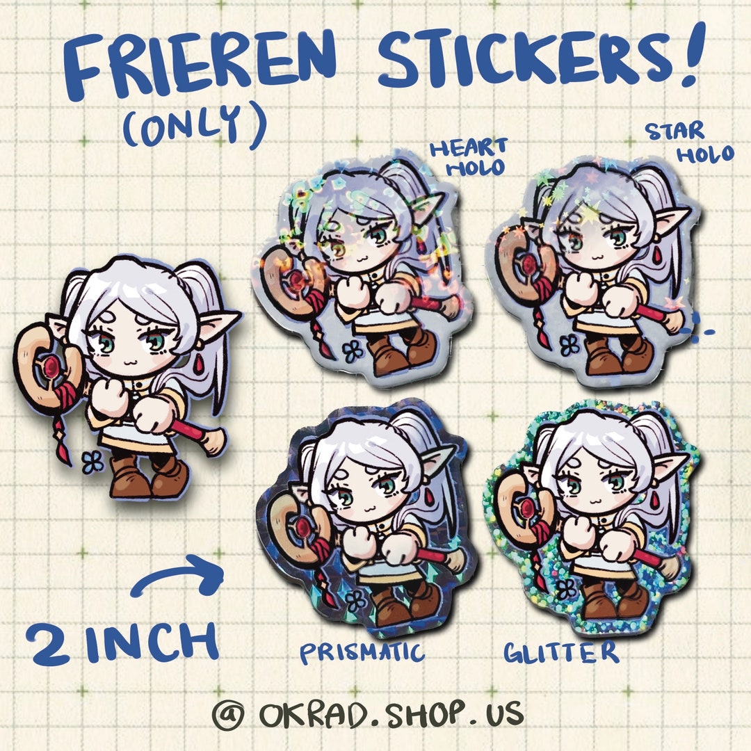 Frieren : Beyond the Journey’s End Stickers Decal Uv Proof Waterproof ...