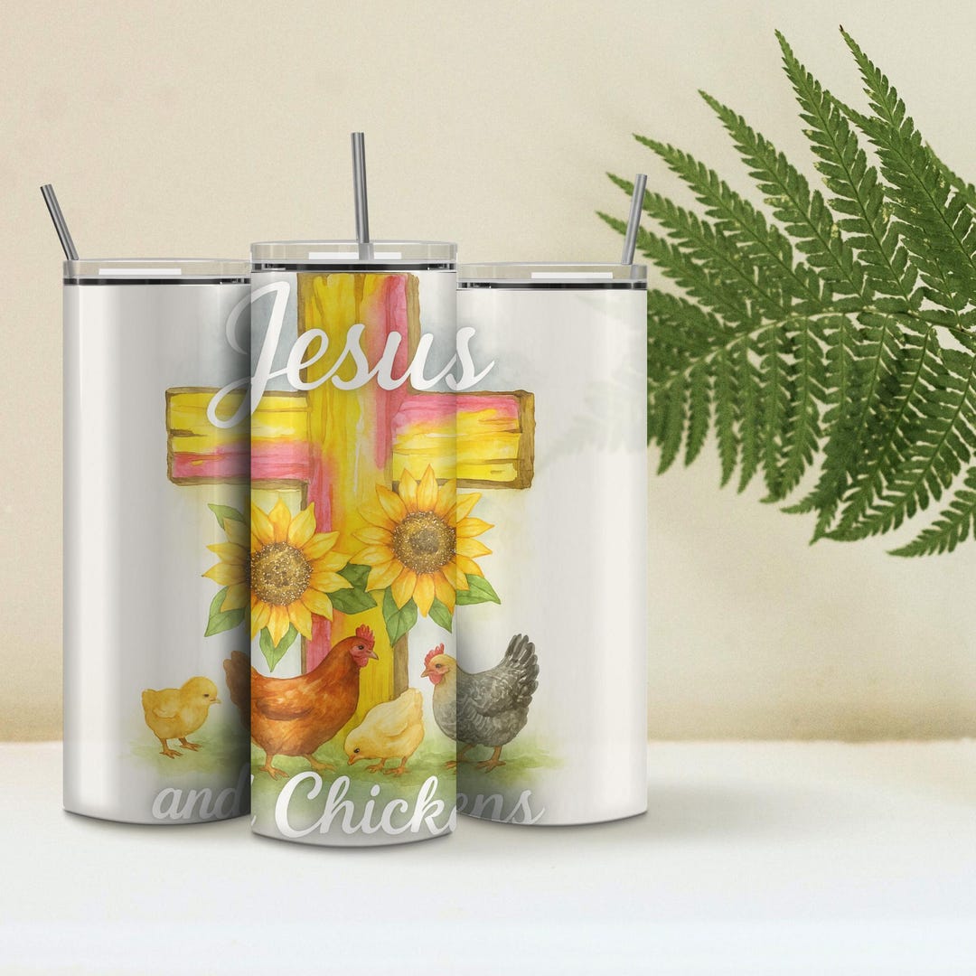 Jesus and Chickens PNG, Chicken Lover Digital Design, Jesus Lover Png ...