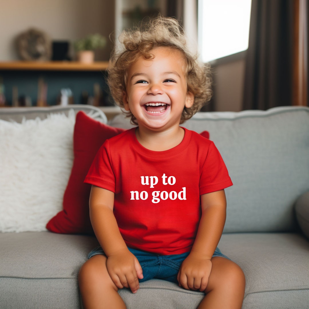 Up to No Good Toddler Tee, Funny Baby Tee, Funny Baby Clothes, Baby ...