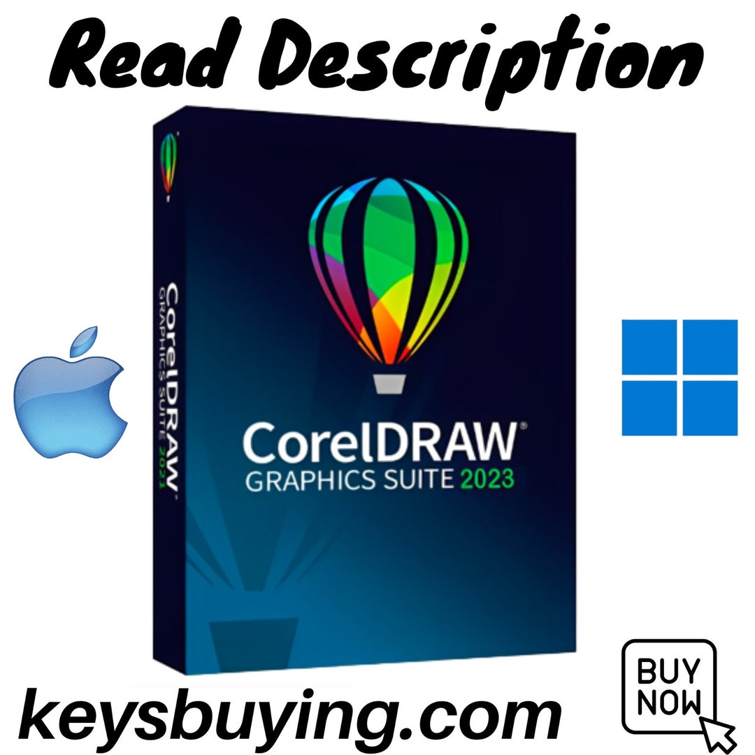 Coreldraw Graphics Suite 2023 Activation Key Mac & Win Read - Etsy ...