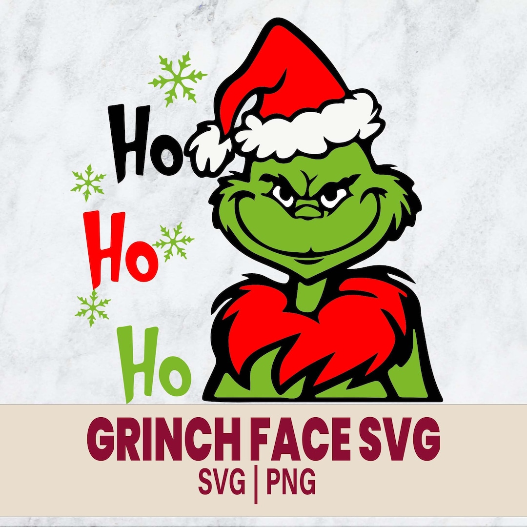 Grinch Face Svg Grinch Face Grinch Clipart Merry Christmas - Etsy Australia