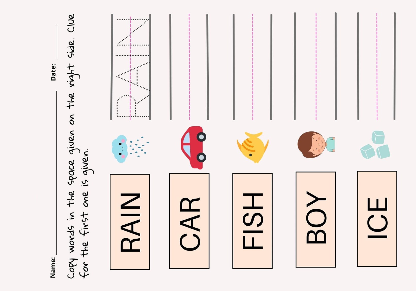 Kids Numbers & Alphabets Learning Bundle, Kids Activity Worksheets ...