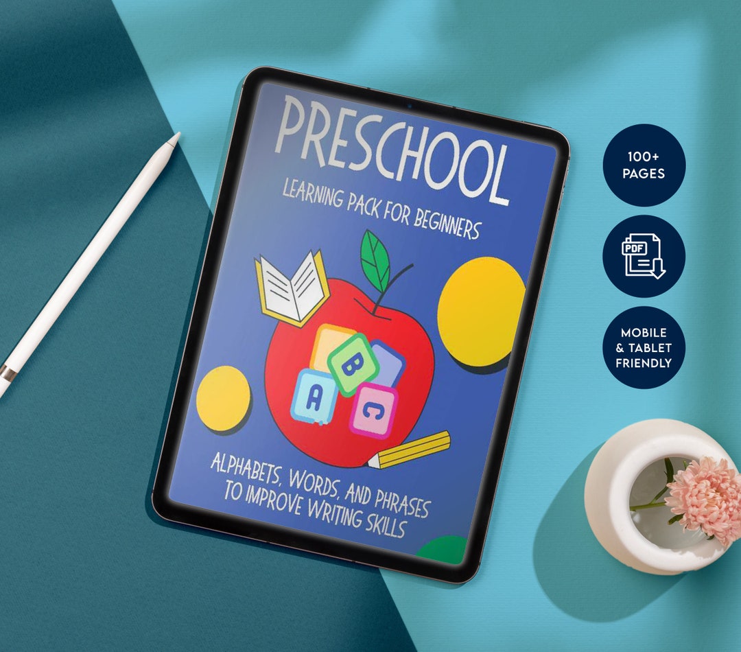 Preschool Handwriting Workbook for Kids, Kids Workbook, Pdf Journals ...