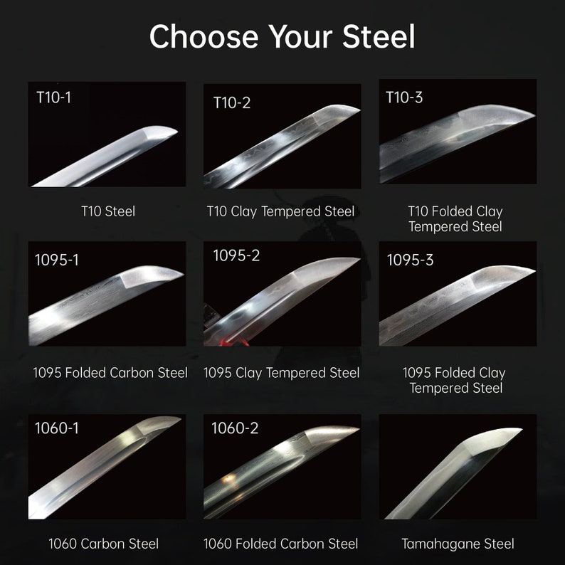 Custom Katana, Japanese Katana Real Sword, Three-layer Laminated ...