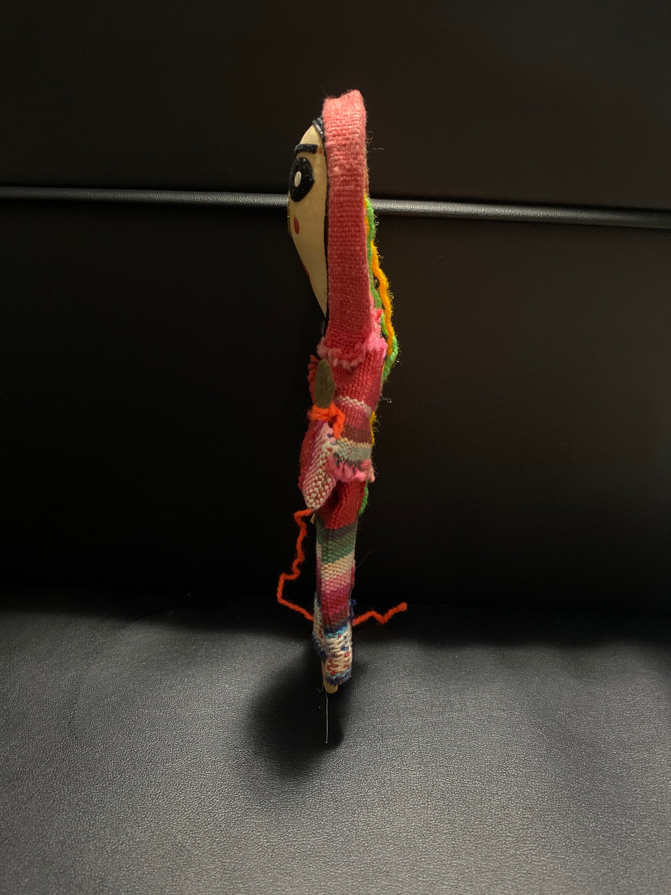 Vintage 1980s Handmade Folk Art Voodoo Wooden Spoon Doll, Indigenous ...