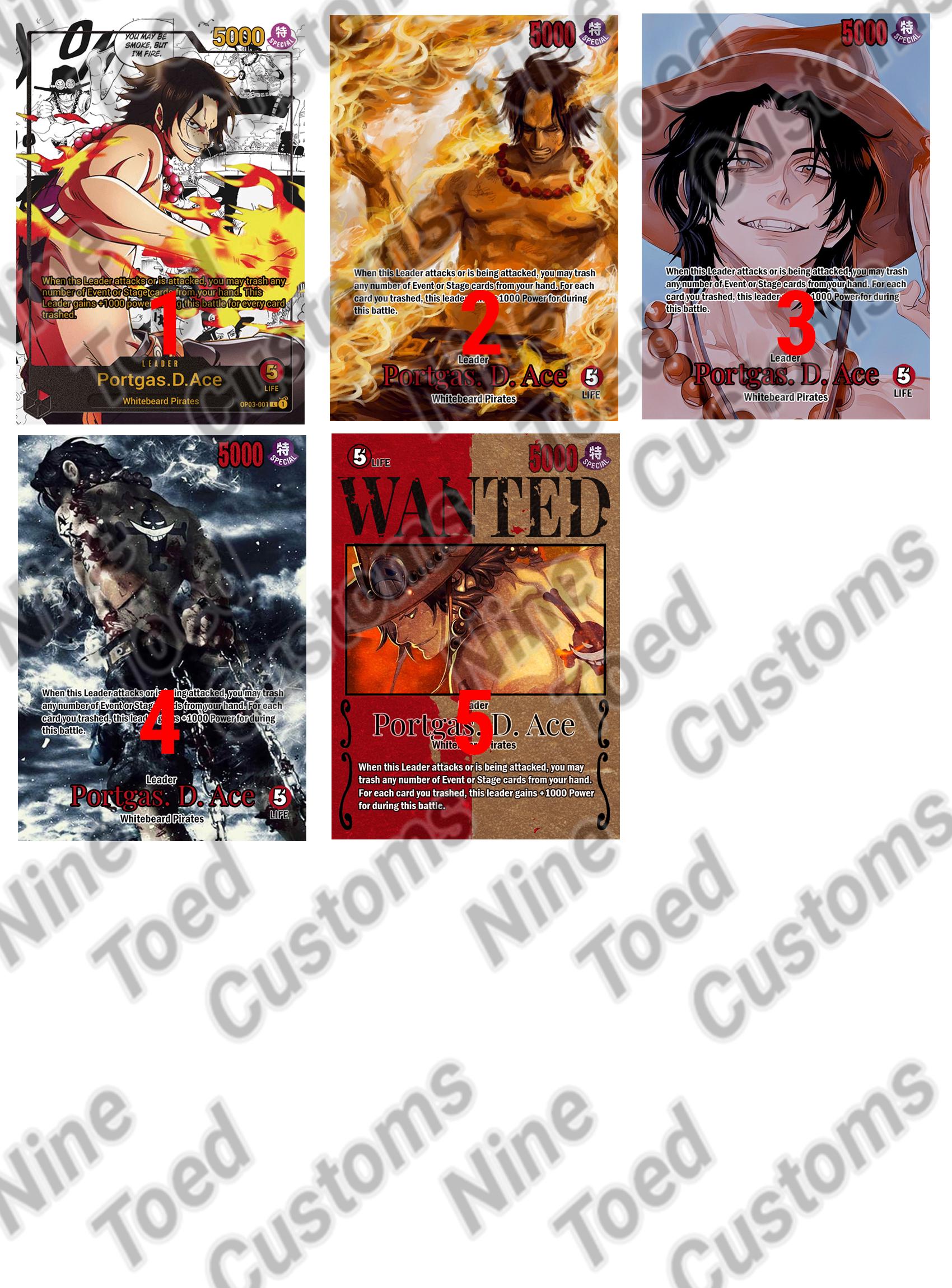 One Piece Custom Leaders OP03 pillars of Strength - Etsy