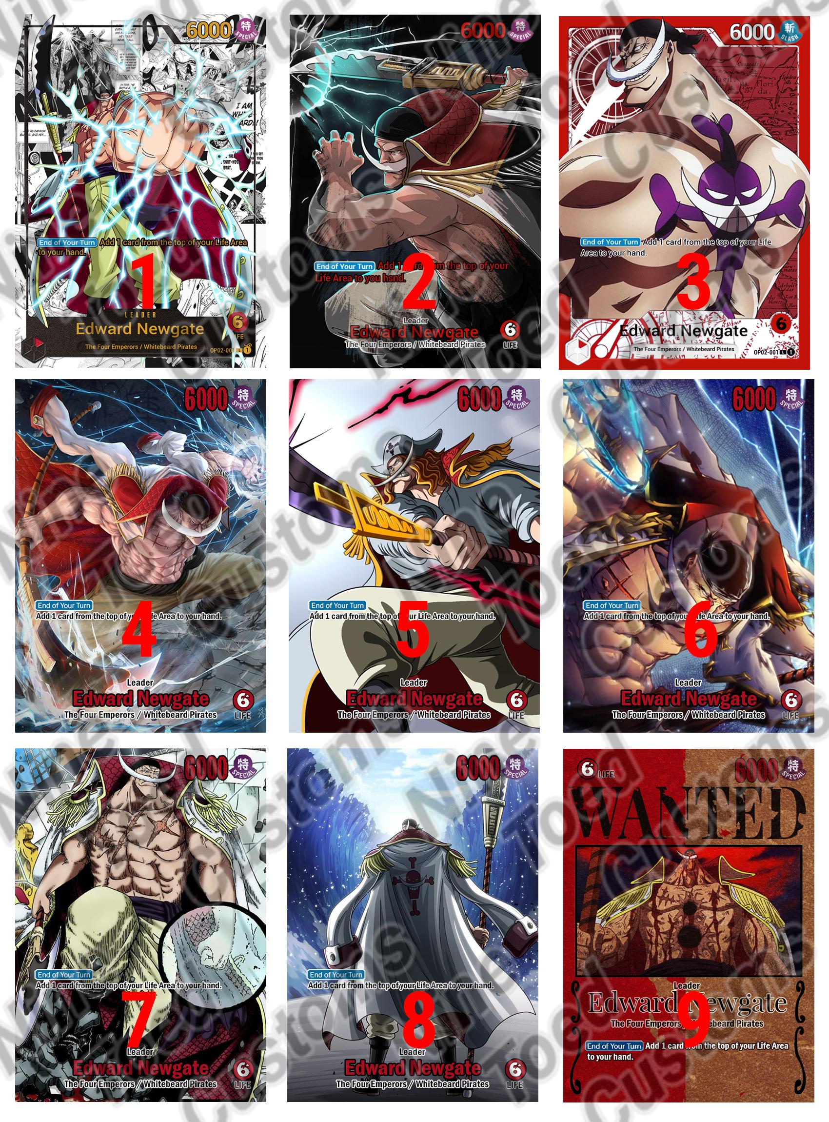 One Piece Custom Leaders - OP02 (paramount War) - Etsy