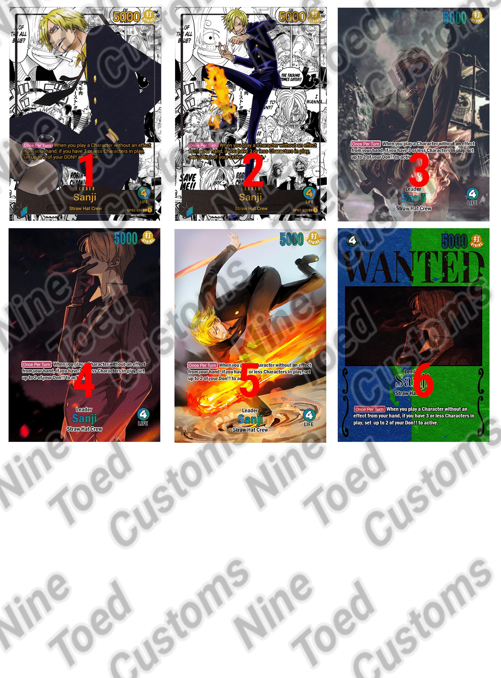 One Piece Custom Leaders - OP02 (paramount War) - Etsy