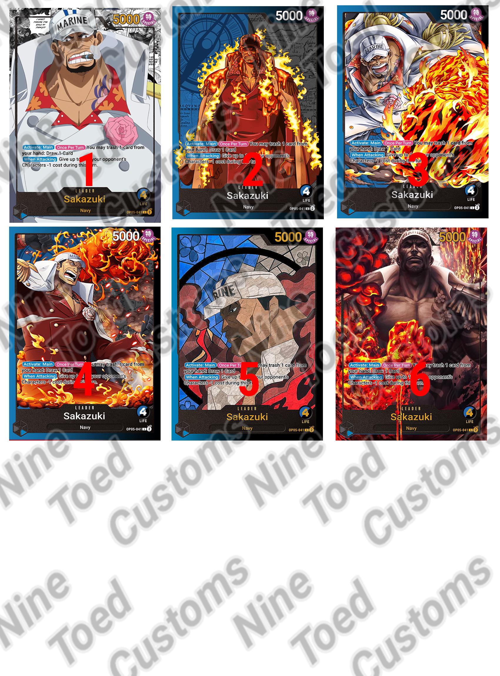 One Piece Custom Leaders - OP05 (awakening of the New Era) - Etsy