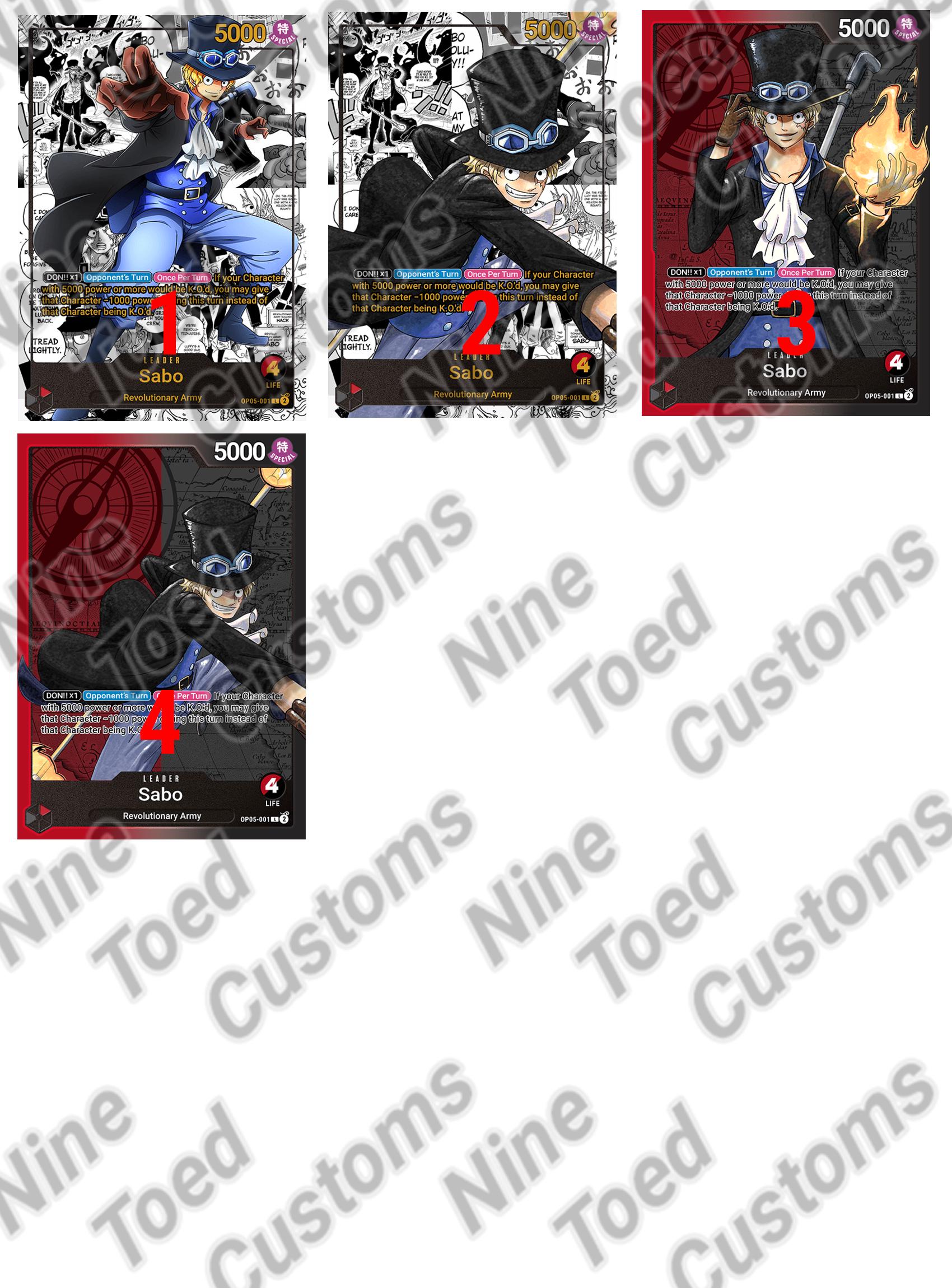 One Piece Custom Leaders - OP05 (awakening of the New Era) - Etsy