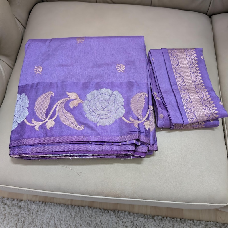 Mango Raw Silk Sarees - Etsy