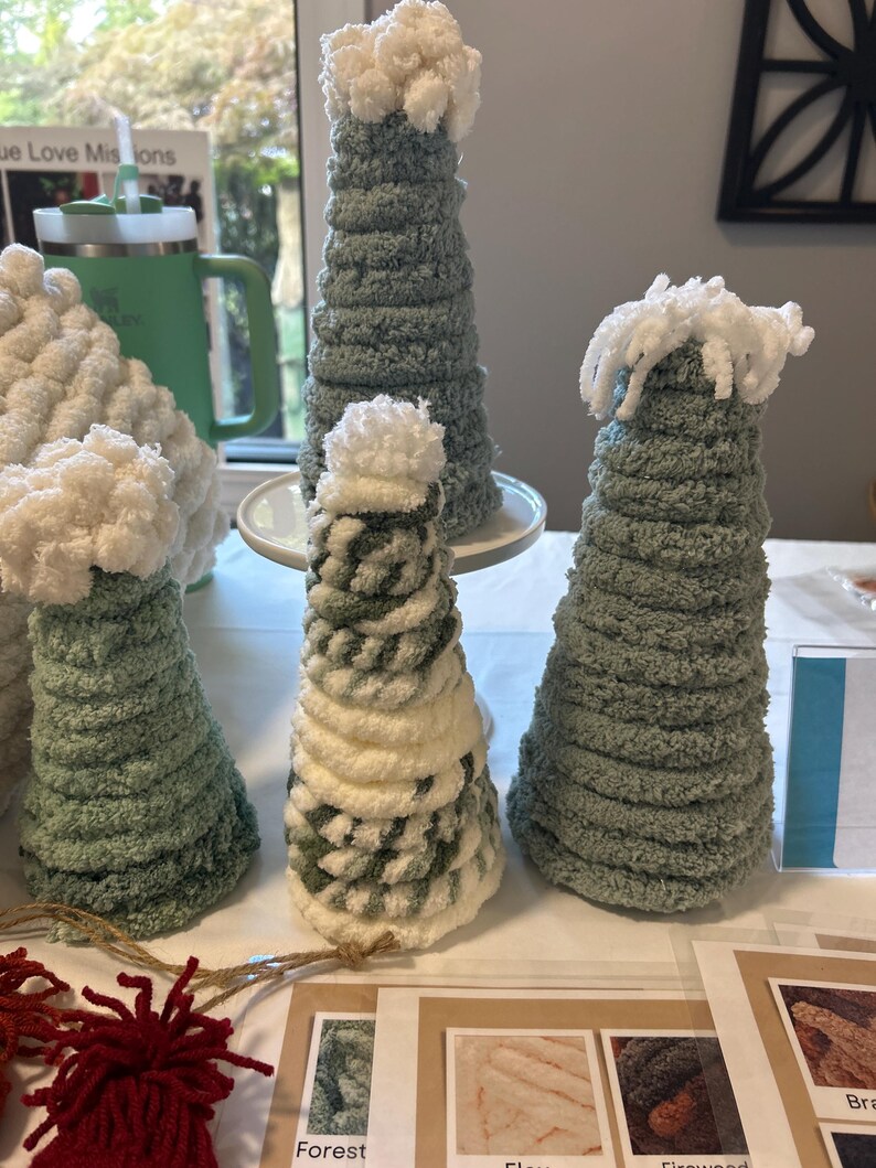 Custom Chunky Yarn Christmas Tree - Etsy