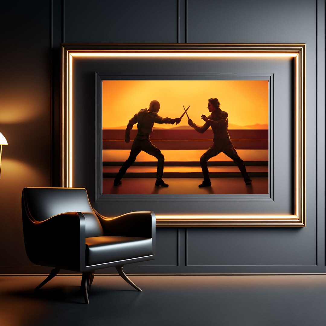 Feyd-rautha Vs Paul Atreides Duel May Thy Knife Chip and Shatter Dune 2 ...