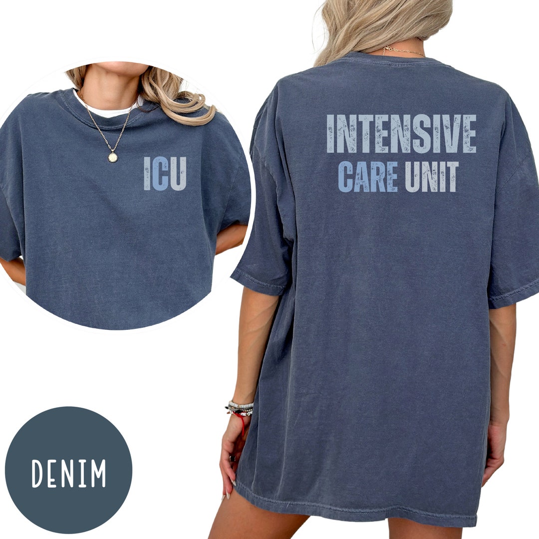 ICU Shirt, Critical Care Nurse Teeshirt, Intensive Care Unit Nurse ...