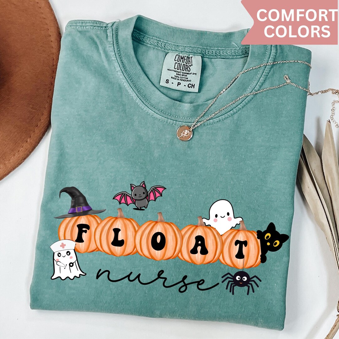 Float Pool Nurse Shirt Comfort Colors, Gift for Float Rn, Halloween ...