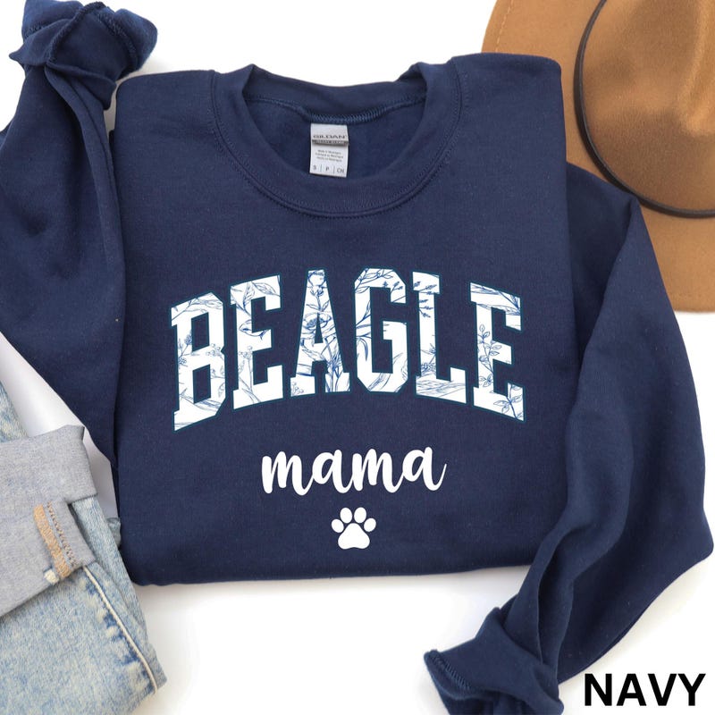 Floral Beagle Sweatshirt - Etsy