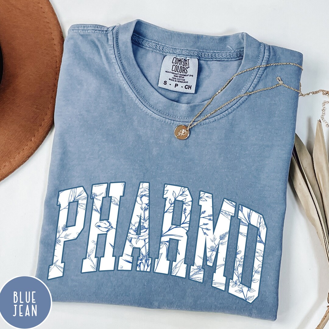 Comfort Colors Pharmd Shirt, Pharmacy Graduation Gift - Etsy