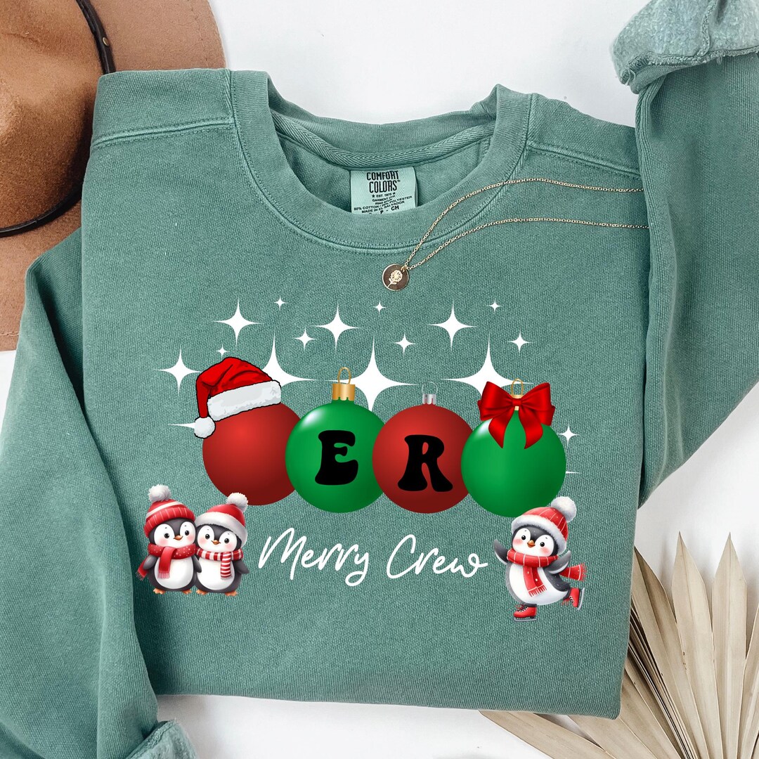 Comfort Colors Emergency Department Christmas Sweatshirt Holiday ED ...