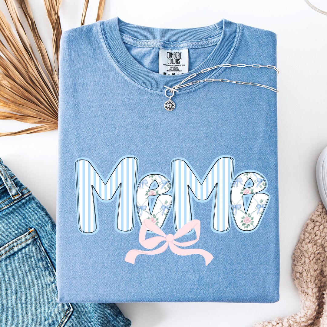 Coquette Pink Bow Meme Shirt Comfort Colors, Meme Gift - Etsy