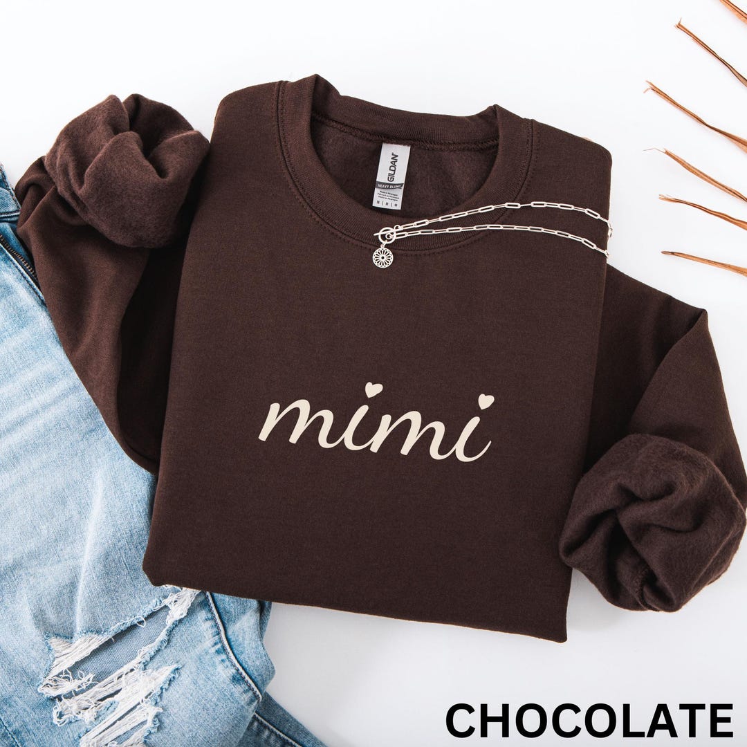 Trending Minimalist Mimi Sweatshirt, Mimi Shirt, Gift for Grandma - Etsy