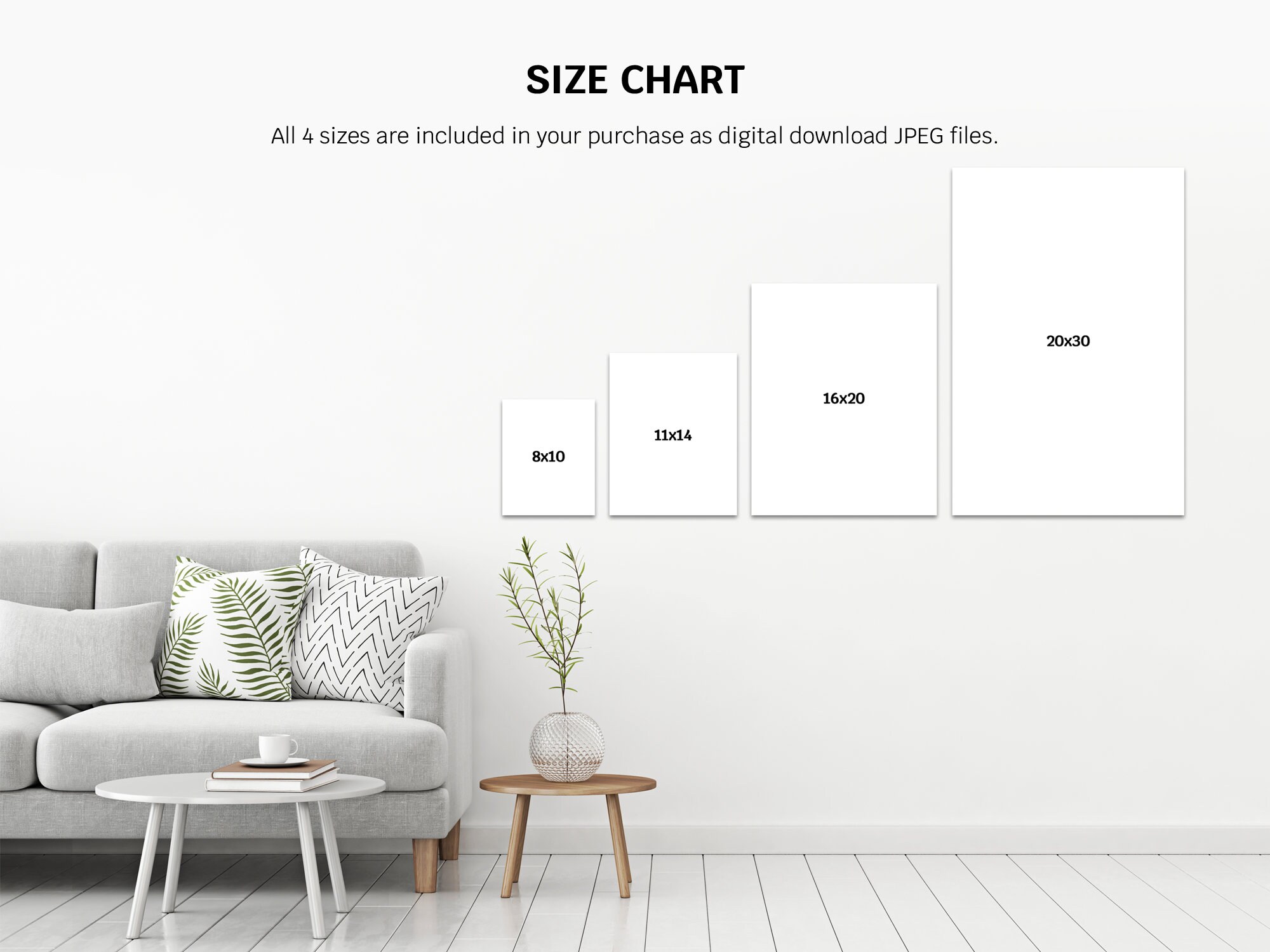 Monstera Printable Poster - Tropical Leaf Print - Monstera Leaf Art ...