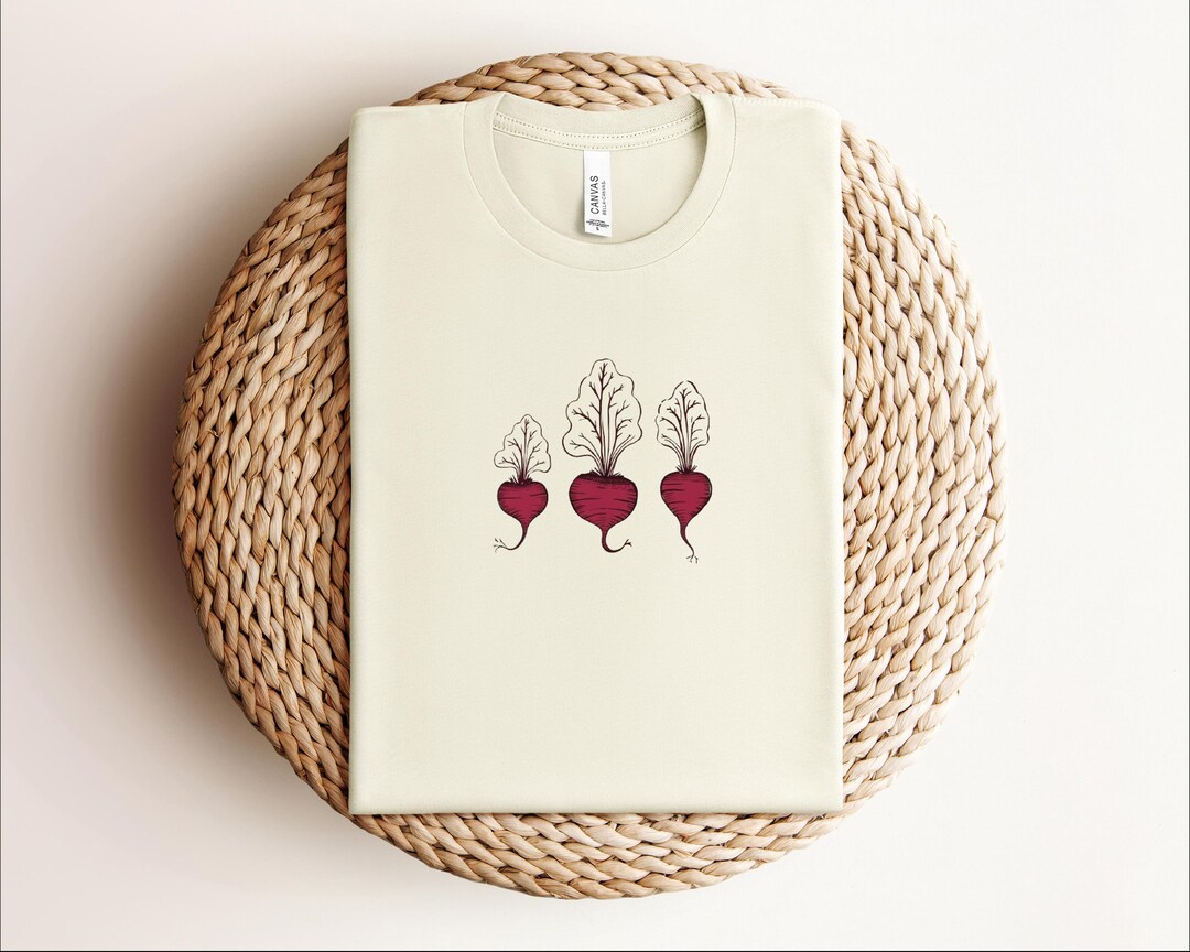 Garden Red Beet Shirt, Cottage Core Tshirts - Etsy