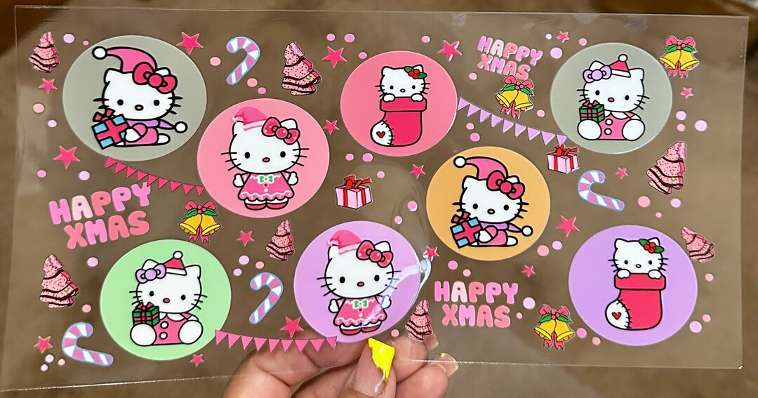 Hello Kitty Christmas UV Wrap - Etsy