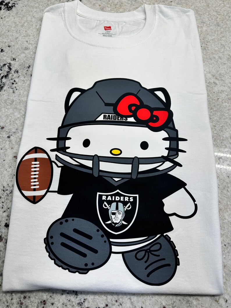 Hello Kitty Football Tshirt - Etsy