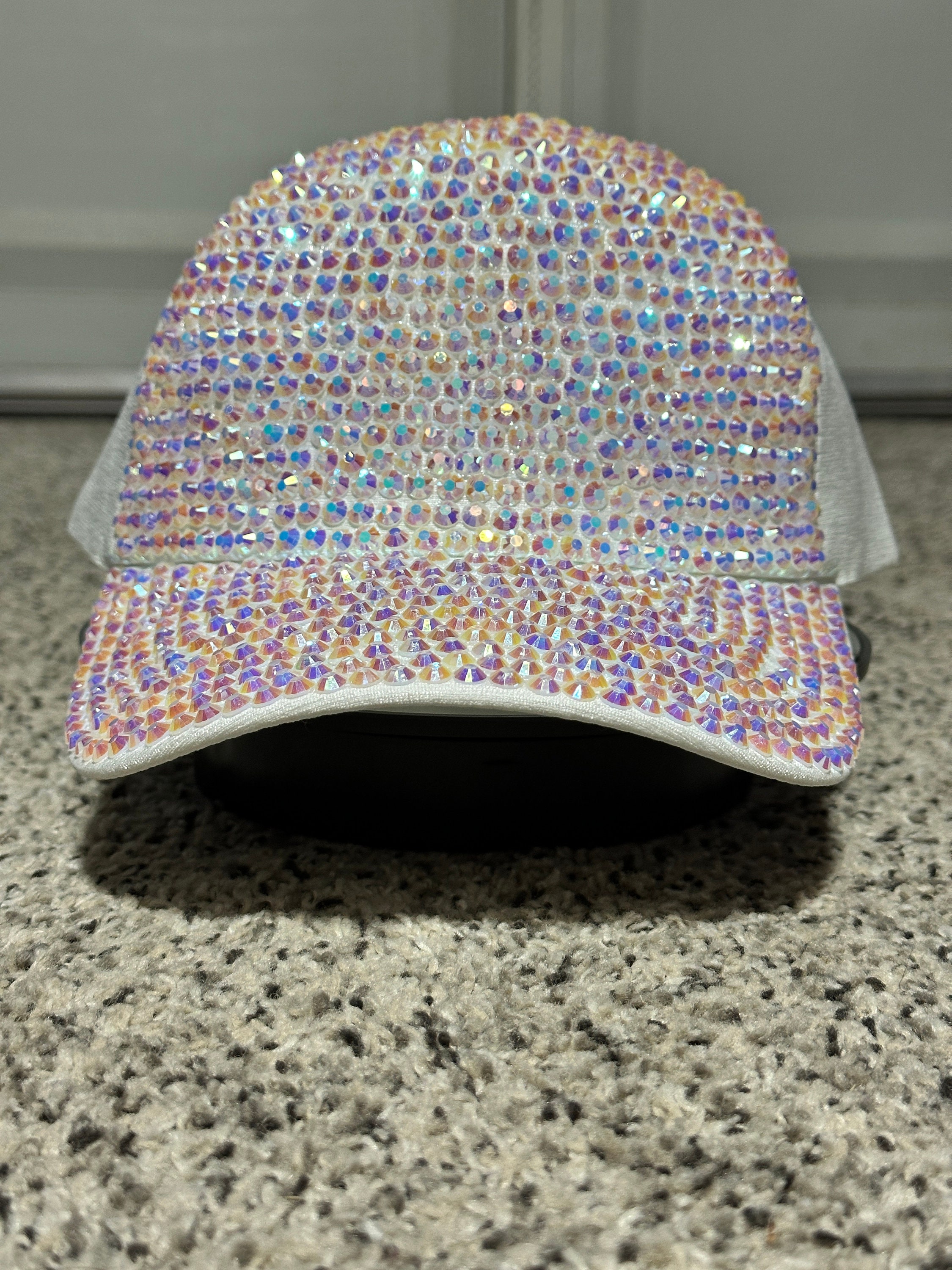 Rhinestone Beautiful Assorted Colors Bling Caps - Etsy