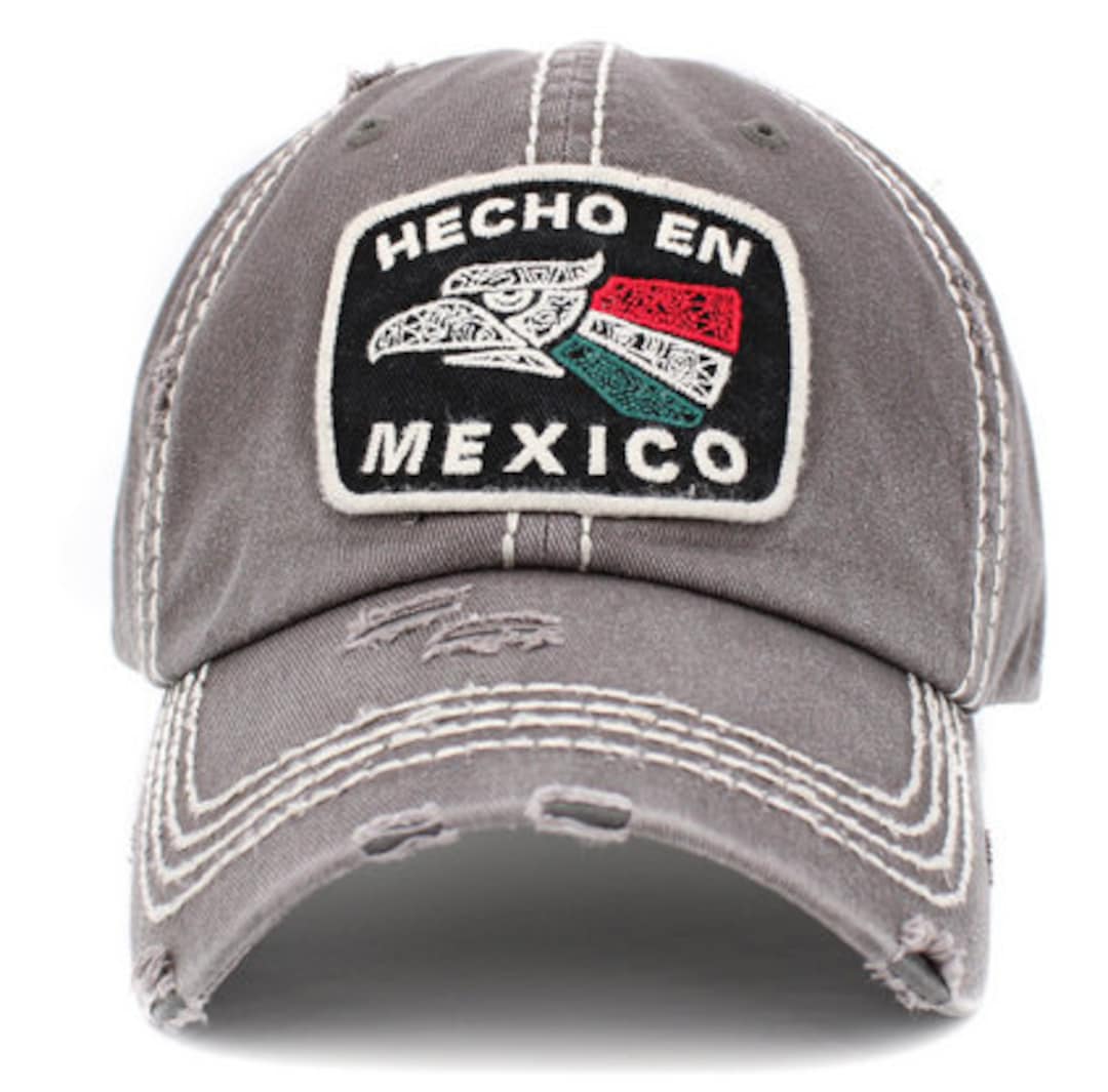 Hecho En Mexico Cap - Etsy