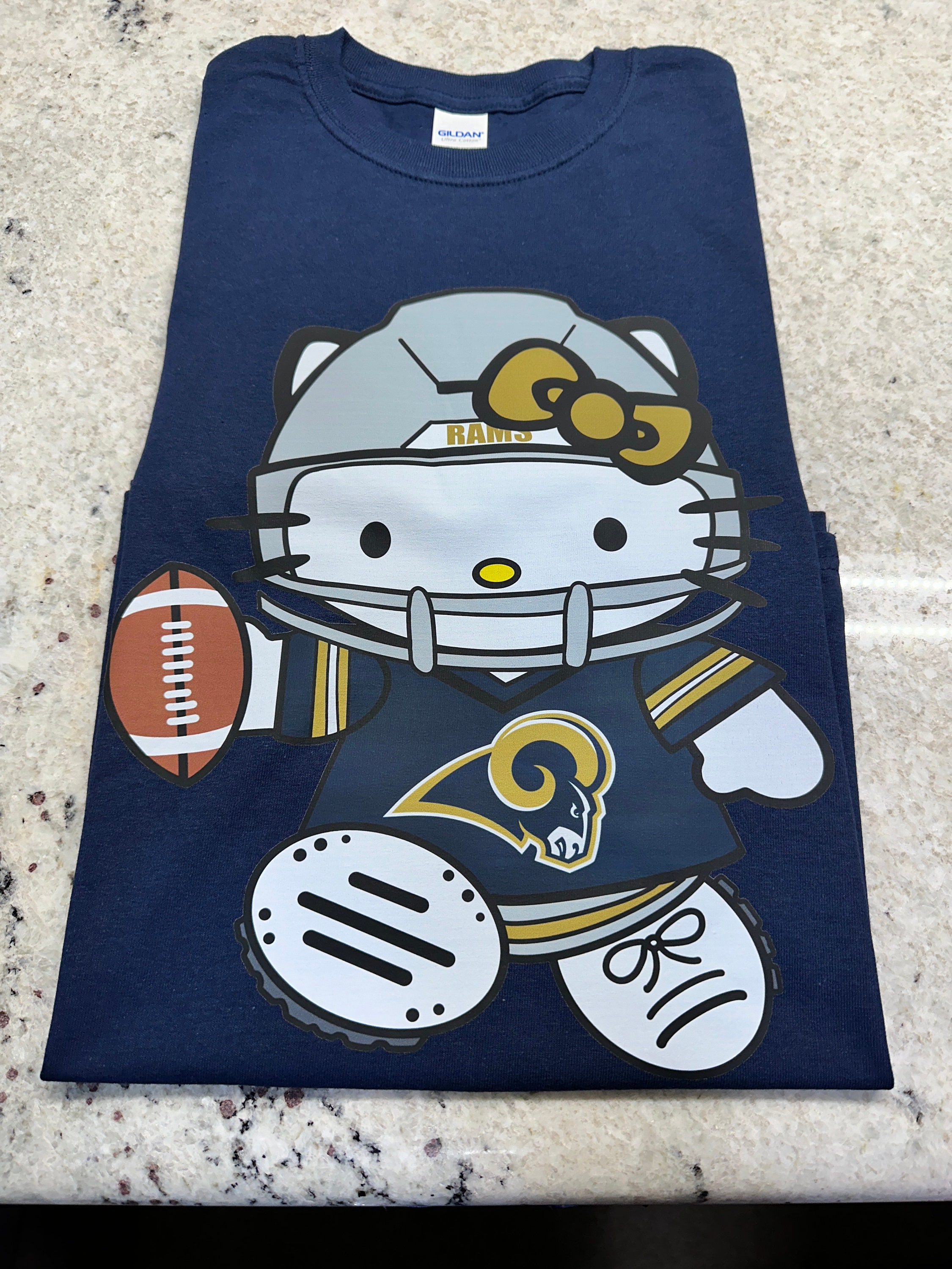 Hello Kitty Football Tshirt - Etsy
