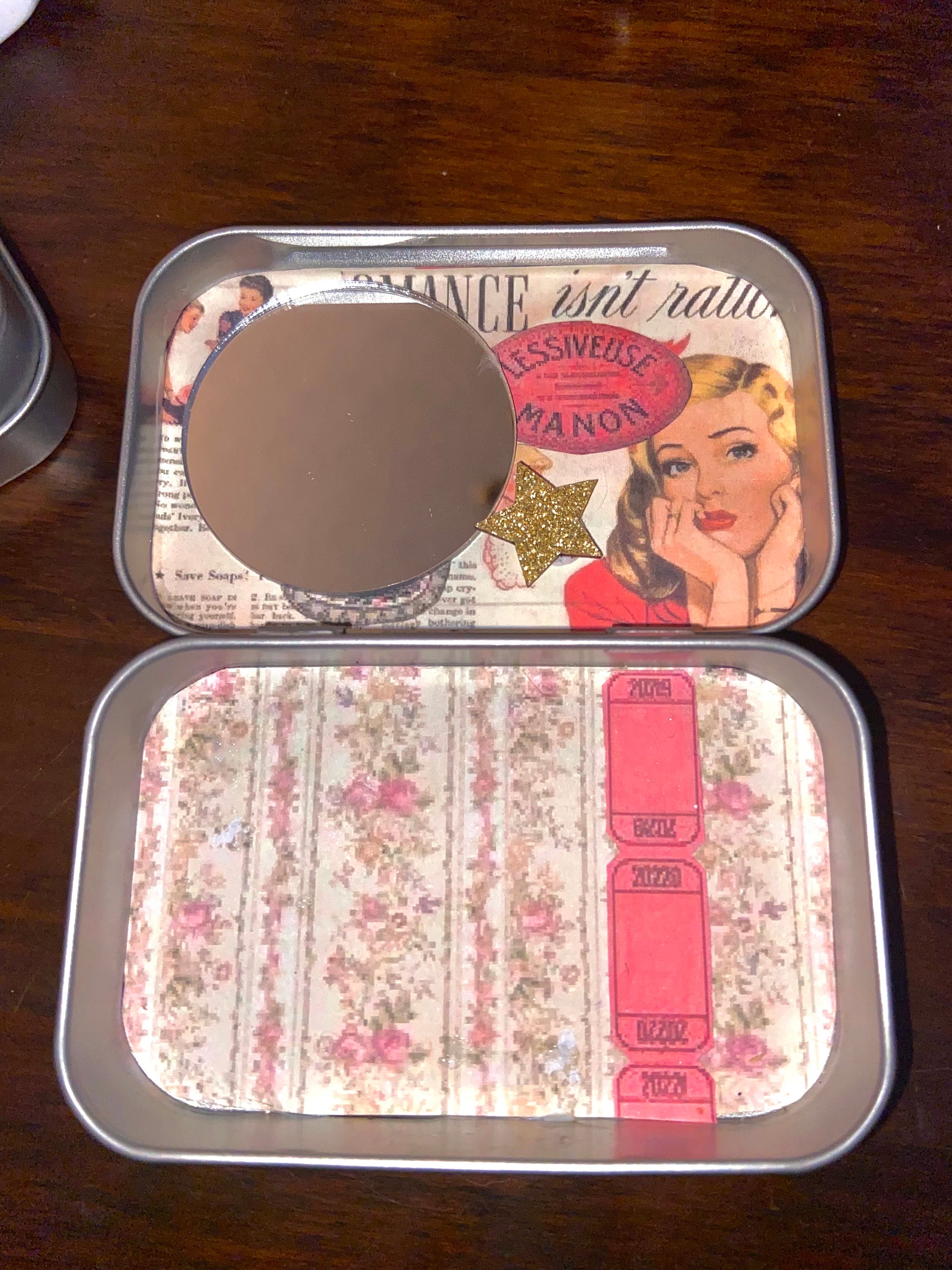 VINTAGE Aesthetic 60s Housewife Priscilla Inspired Altoid Wallet Themed ...