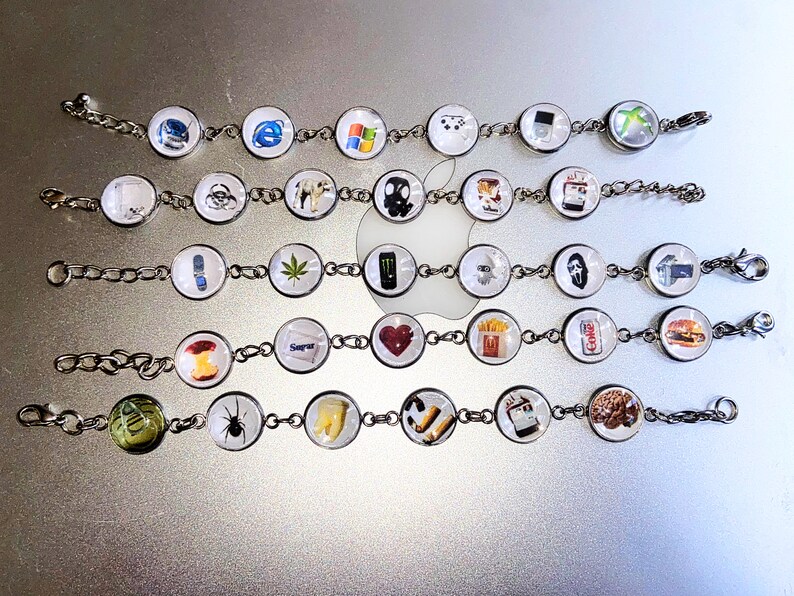 Older Brother 2000s Aesthetic Charm Bracelet - Etsy