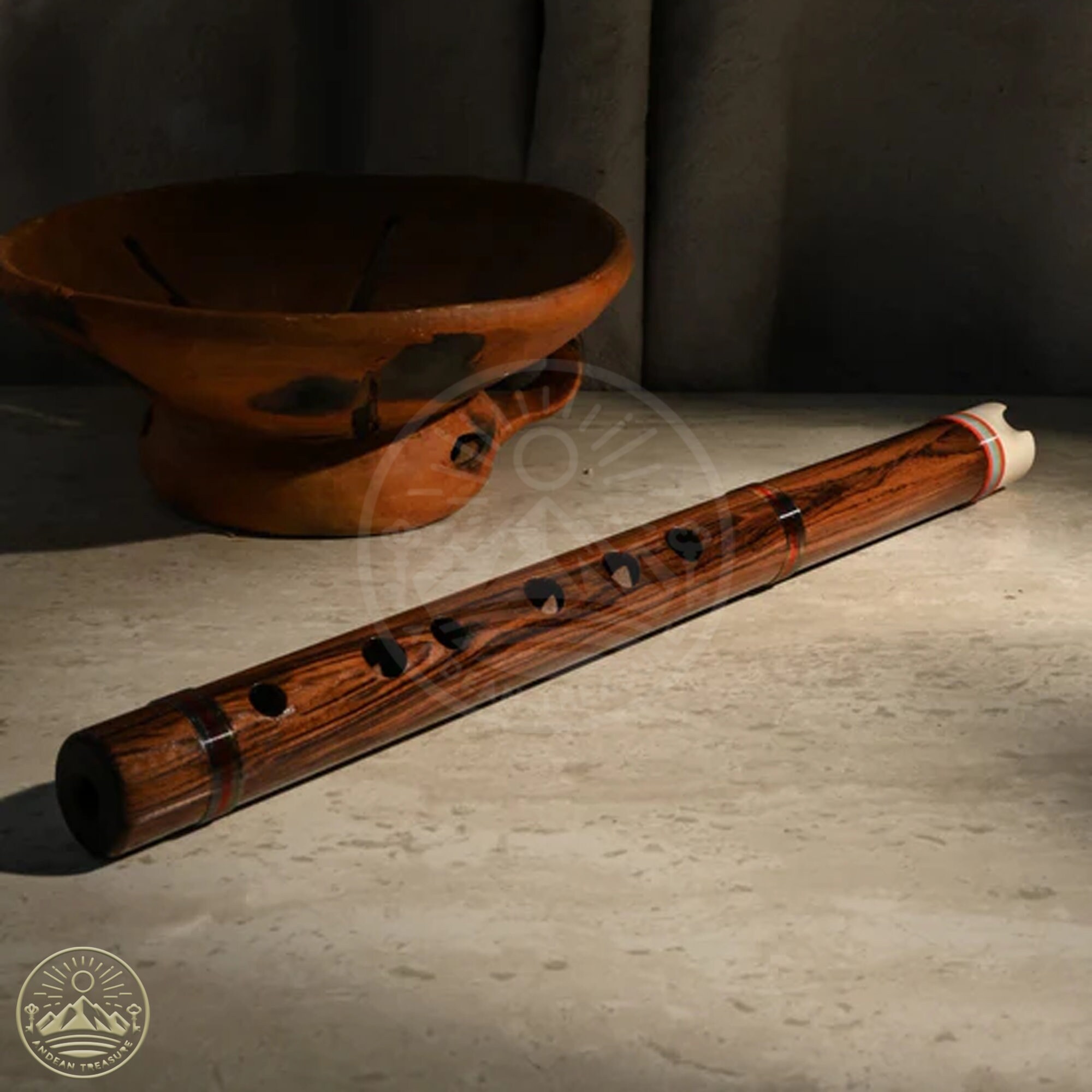 Song of the Andes Peruvian Quena Flute Wood With Case 15"l X 2"w - Etsy