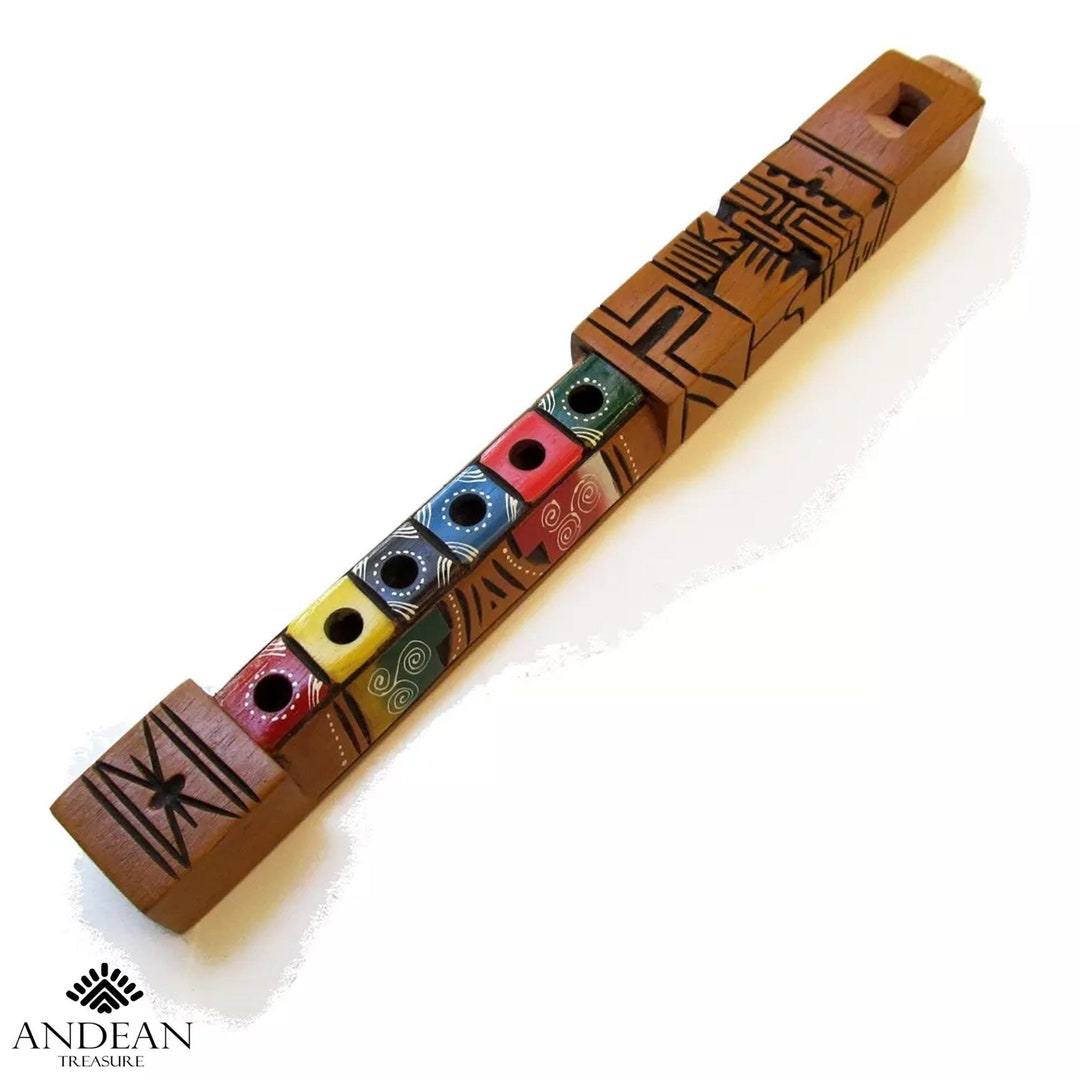 Song of the Andes Peruvian Quena Flute Wood, Authentic Traditional ...