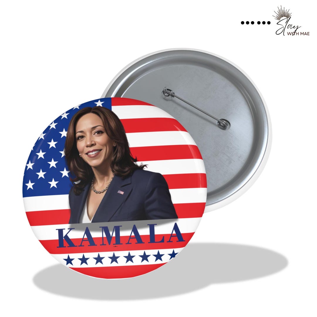 Kamala 2024 Pin Buttons, Feminist Pin, Kamala Pin, Harris for President ...