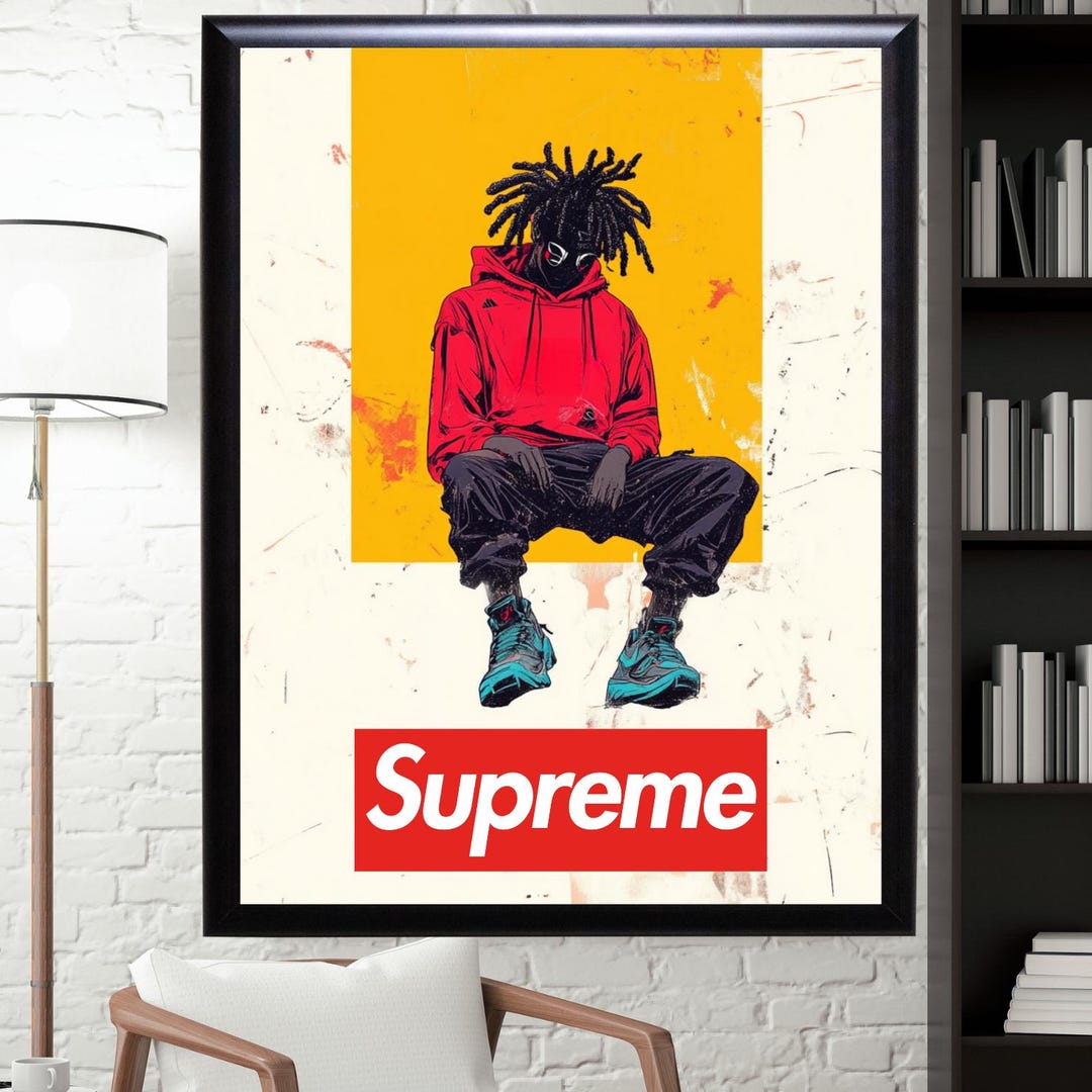 Supreme Wall Art, Supreme Poster, Hypebeast Poster, Stussy, Hypebeast ...