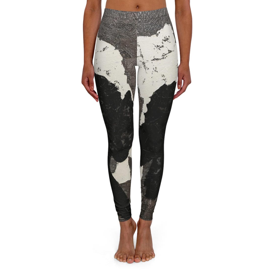 Women's Spandex Leggings | A. Podczaszy Art WOLVES Painting | Active ...