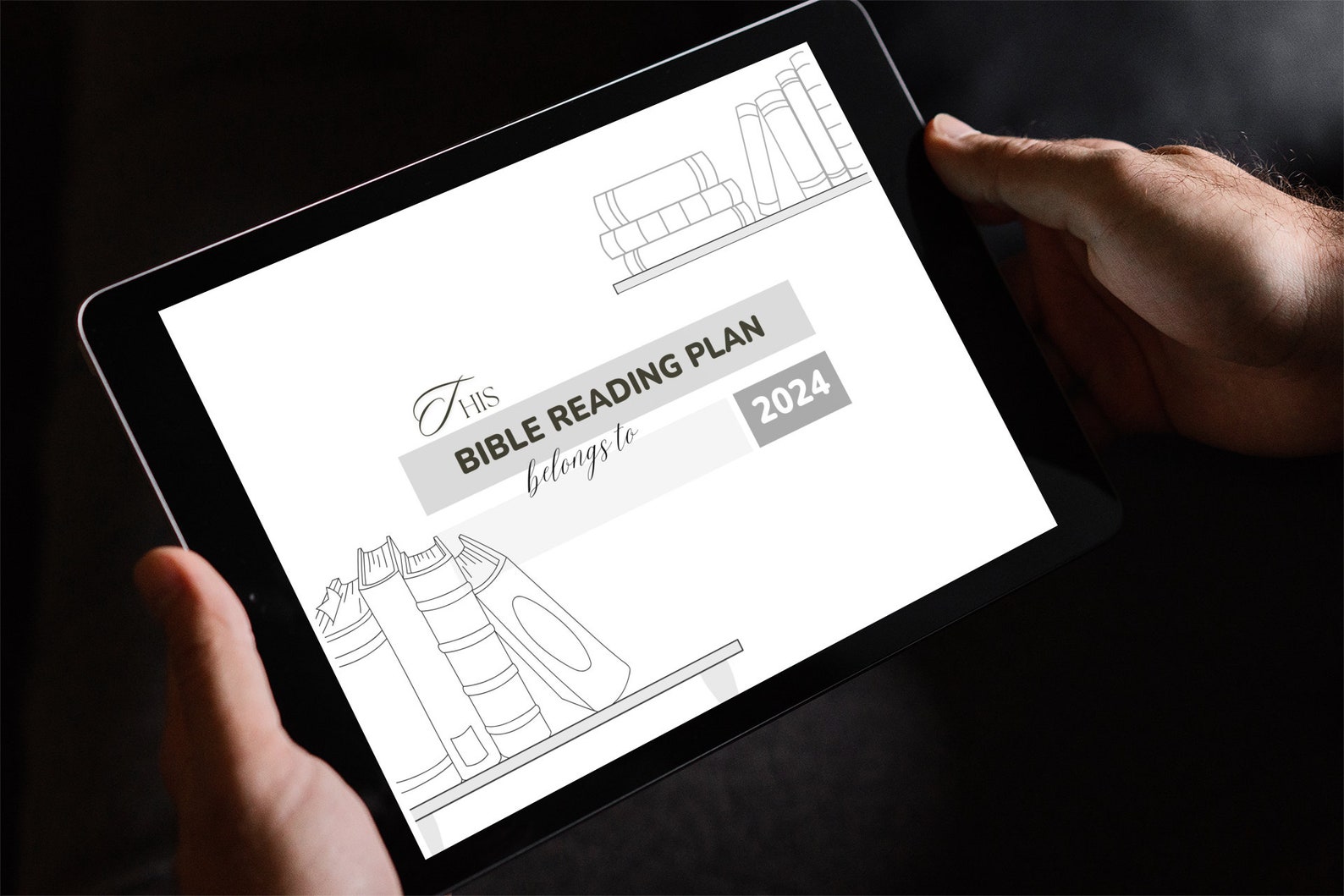 English Digital One Year Bible Reading Plan Calendar 2024 OT/NT With ...