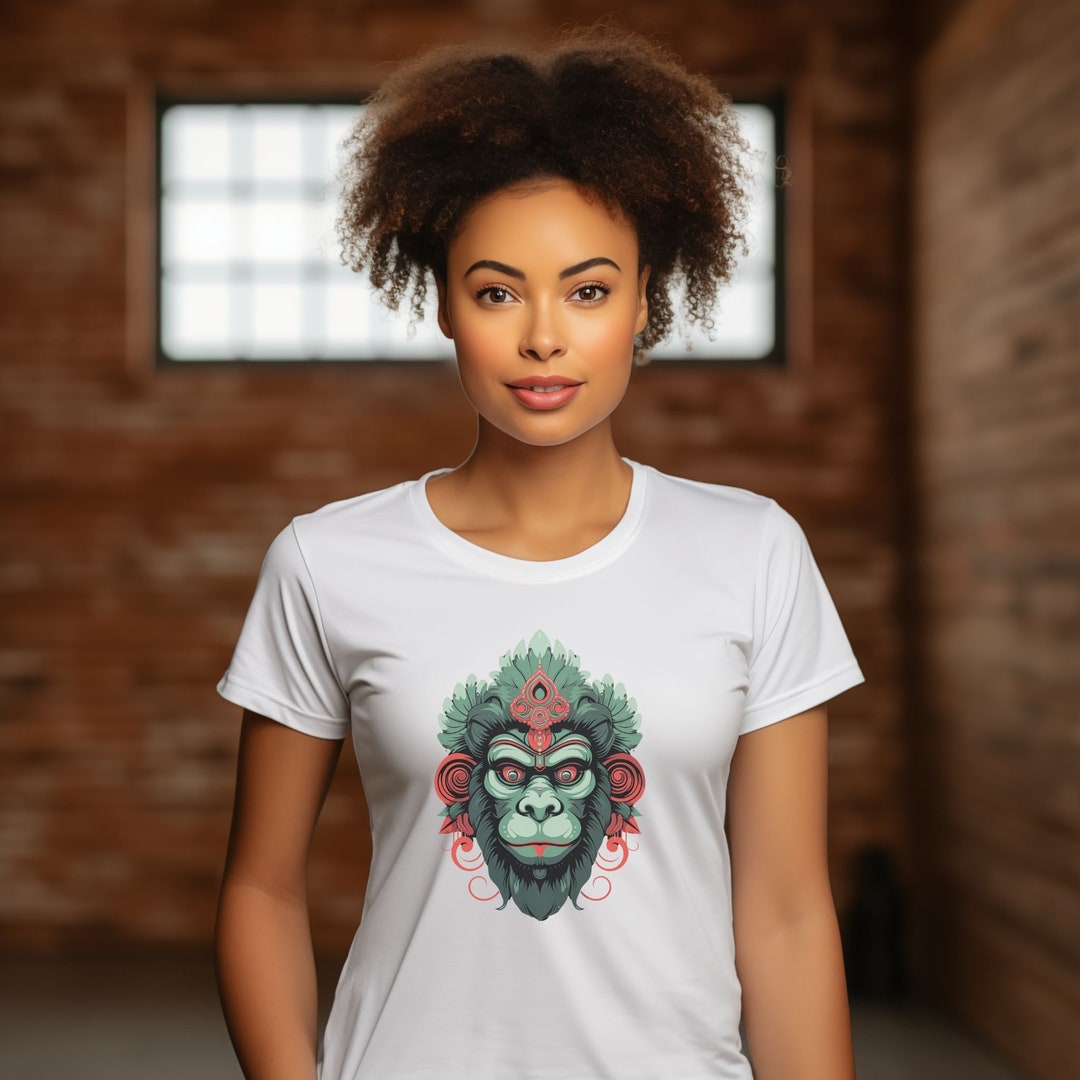 Hanuman Tee, 5D Wholeness, Spiritual Clothing, Devotion, Strength ...