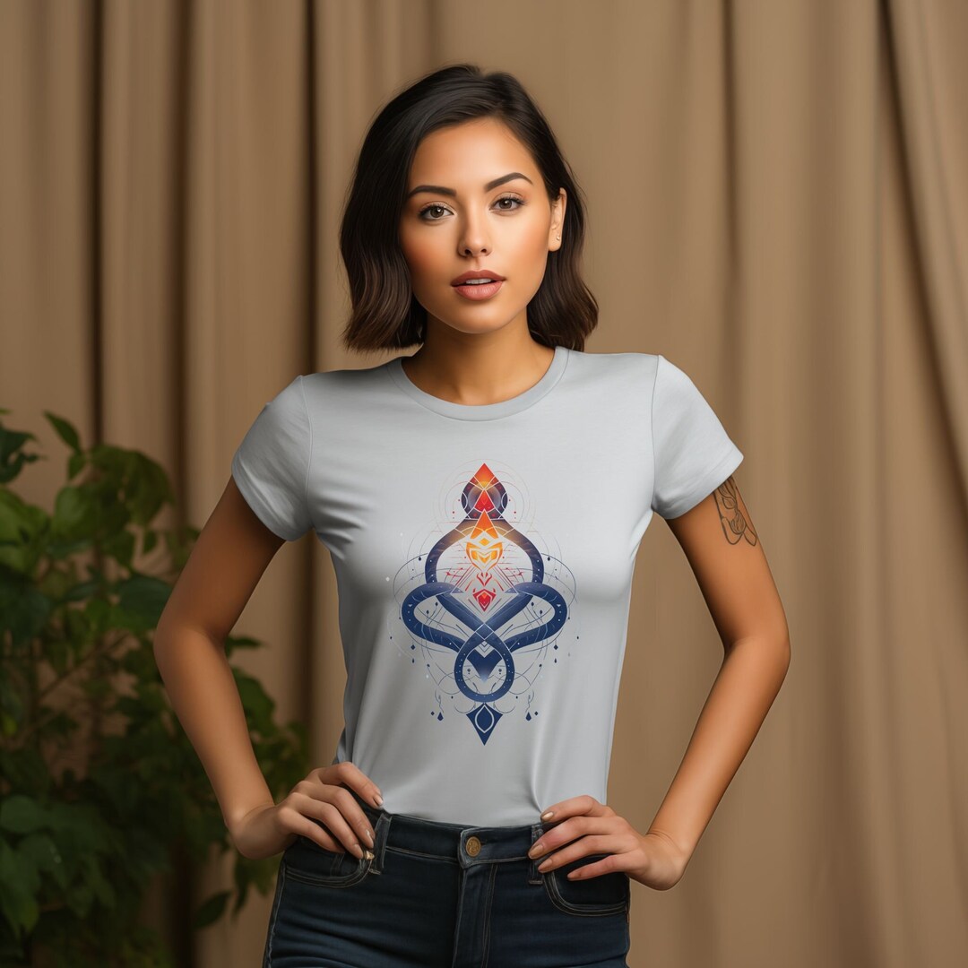Kundalini Tee, 5D Wholeness, Spiritual Clothing, Rising, Awakening ...