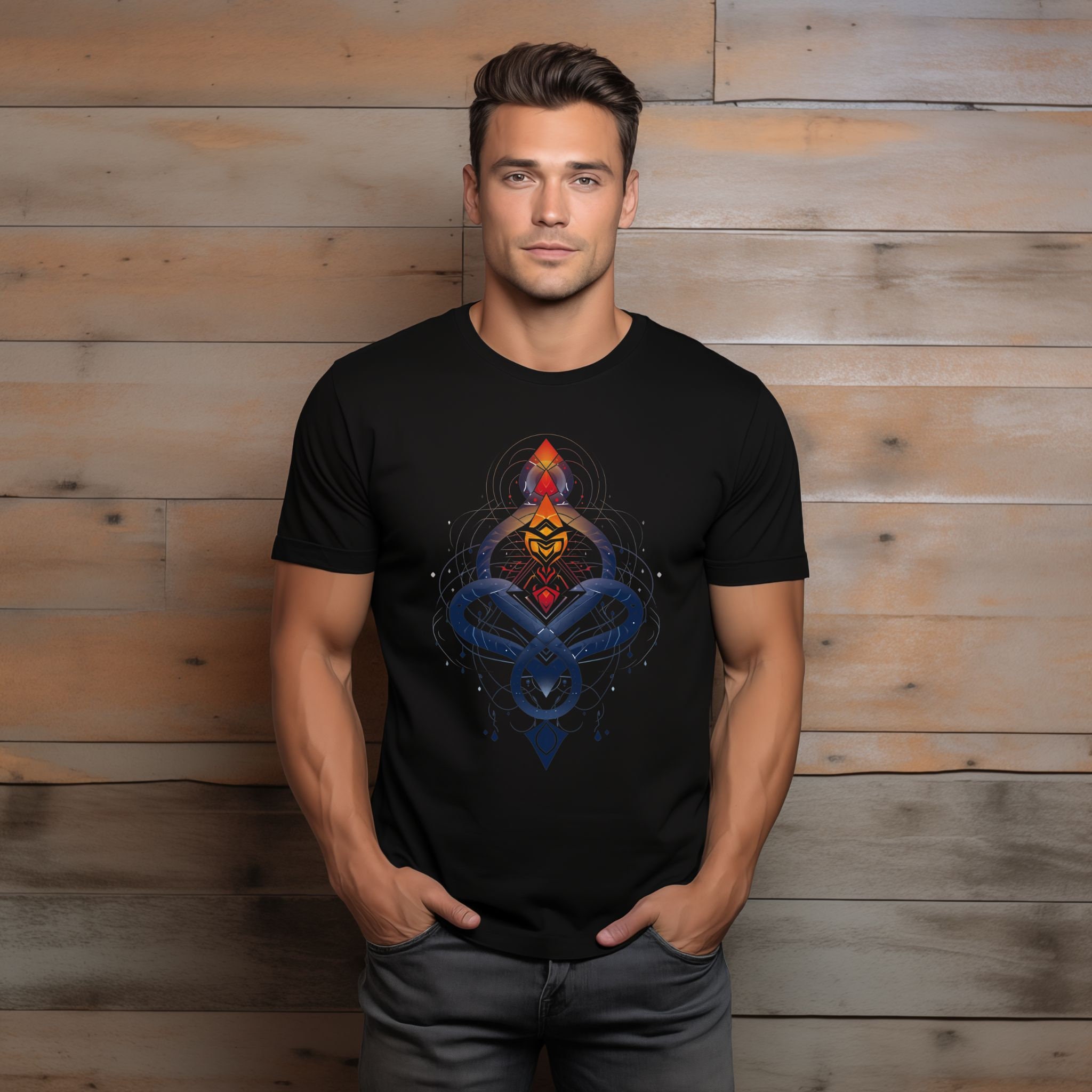 Kundalini Tee, 5D Wholeness, Spiritual Clothing, Rising, Awakening ...