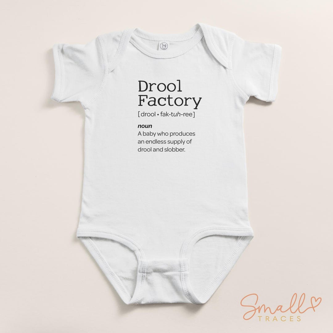Drool Factory Definition Baby Bodysuit, Baby Definition Outfit, Funny ...