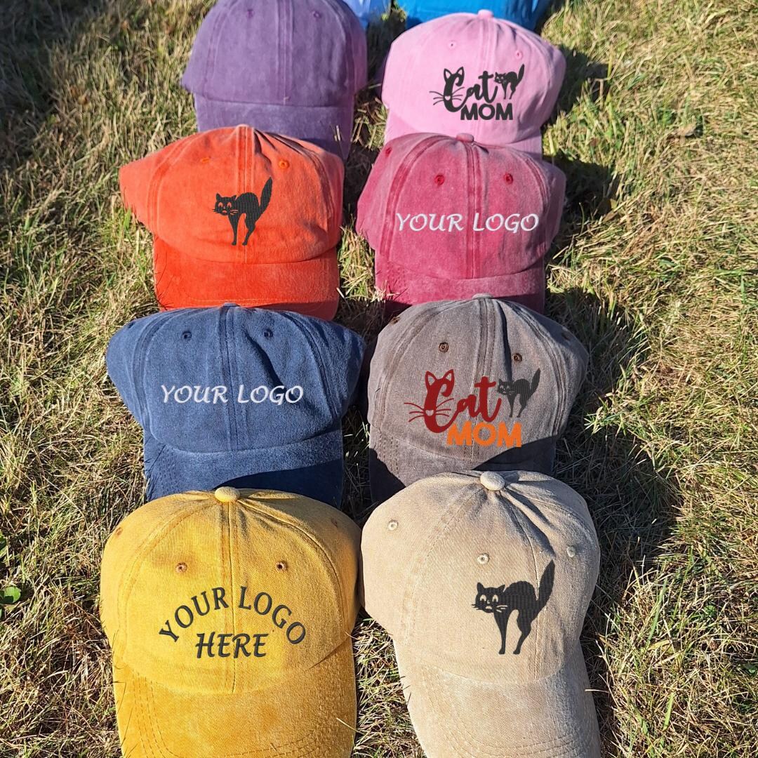 Embroidery Hat Hat Unstructured Hat Unisex Hat Women Hats Unstructured ...